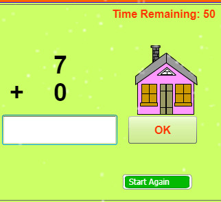 Mad Minute Math Addition Game – Friv for School
