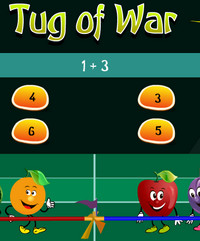 Tug of war addition game – Friv for School